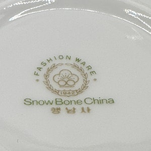 10 Fashion Ware Stone Bone China 1942 Haeng Namsa Blue White Flying ...