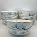 10 Fashion Ware Stone Bone China 1942 Haeng Namsa Blue White Flying ...