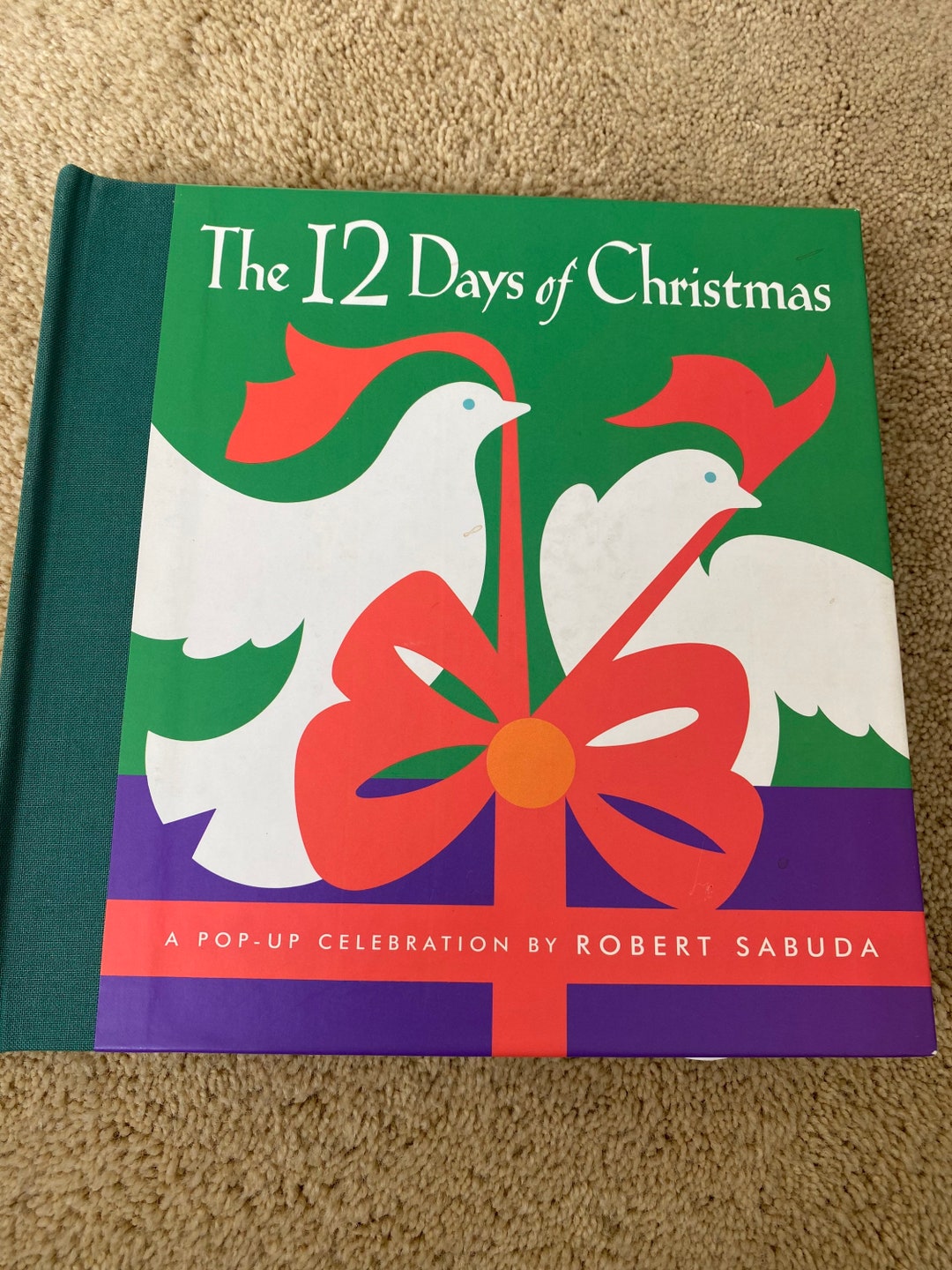The 12 Days of Christmas Pop up Book by Robert Sabuda - Etsy