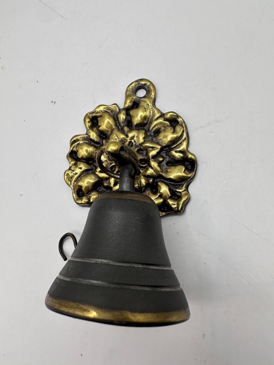 Vintage Hangable Brass Bell, Store Bell, Vintage Doorbell, Hanging Door ...