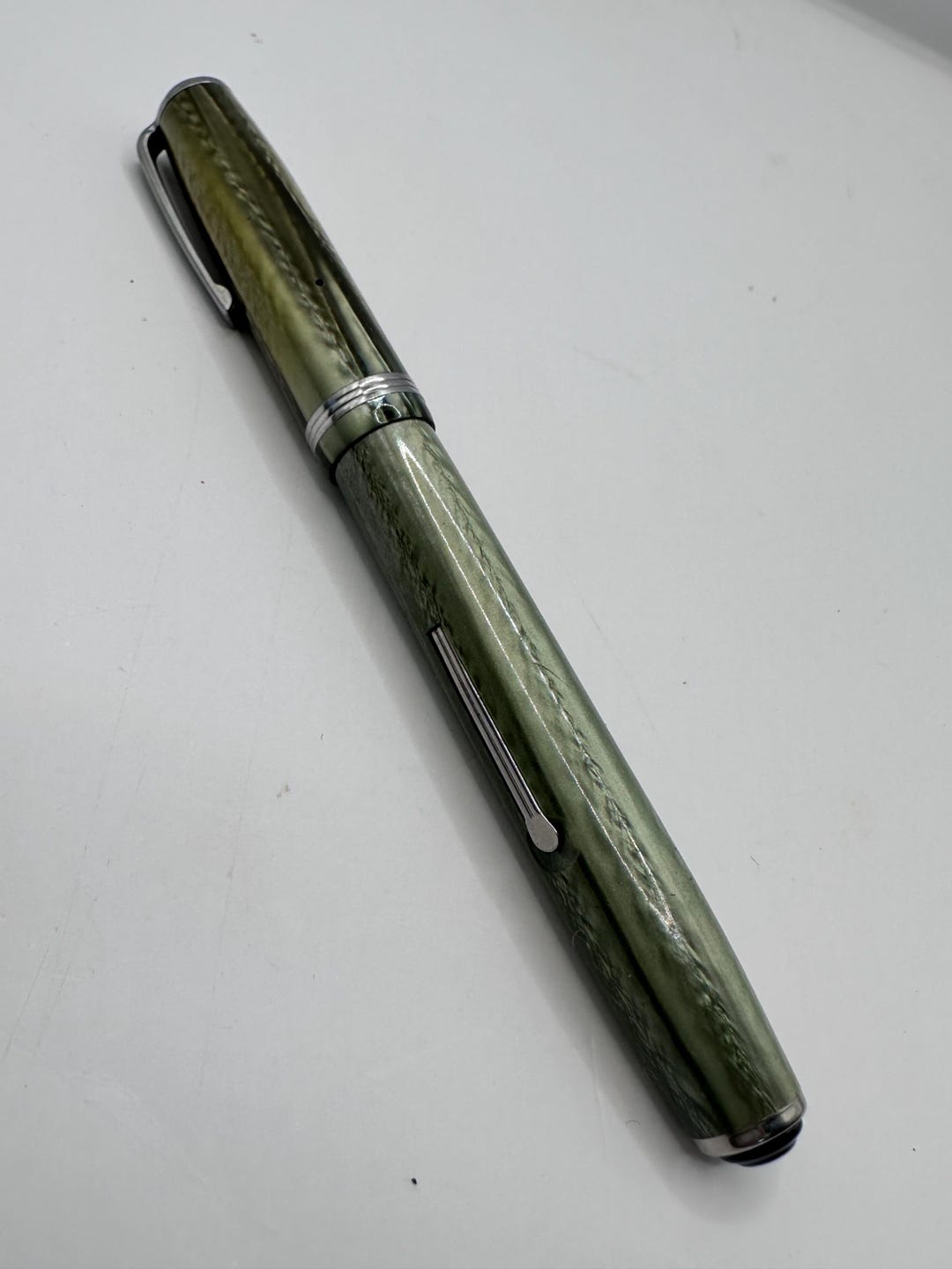 Everbrook SJ Pen Green 1555 Gregg Nib - Etsy