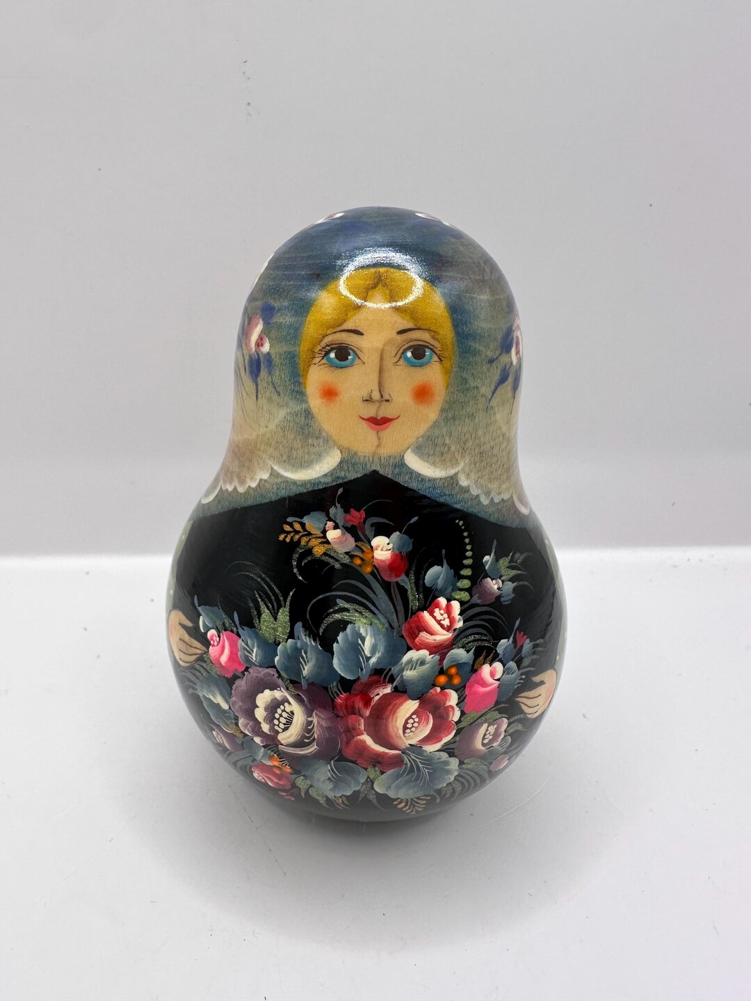 Russian Handmade Tilting Doll Roly Poly Toy 4" - Etsy