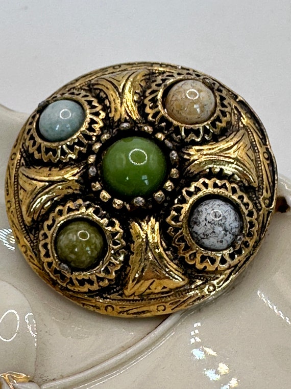 Celtic Knot Brooch, Irish Pin, Scottish Pin, Pewter C… - Gem