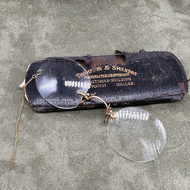 Antique Glasses Case - Etsy