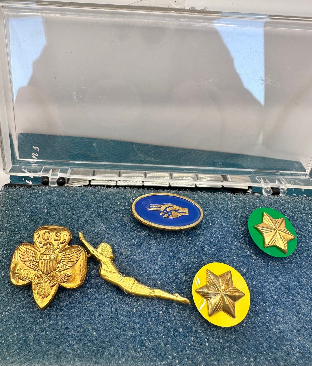 Vintage Girl Scout Pins - Etsy