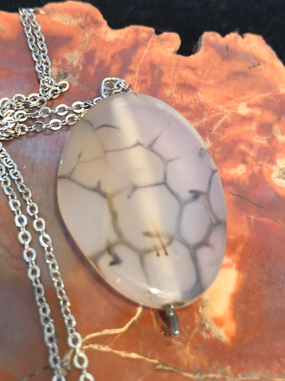 moss agate dendrite - Gem