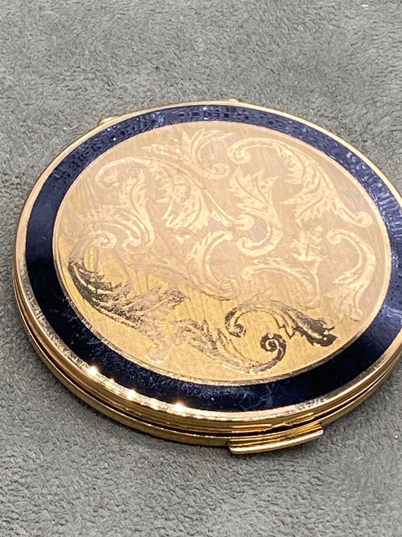 Vintage Compact, Compact, Beautiful Vintage Gold Comp… - Gem