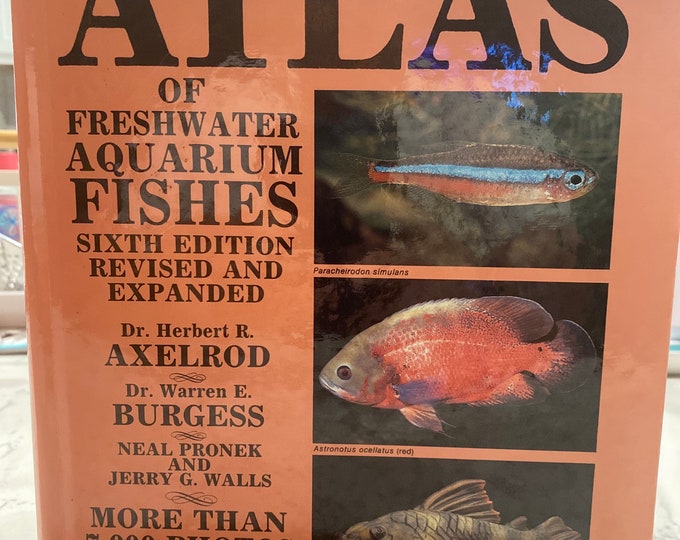 Dr. Axelrod’s Atlas of Fresh Water Aquarium Fishes 1991 Edition - Etsy
