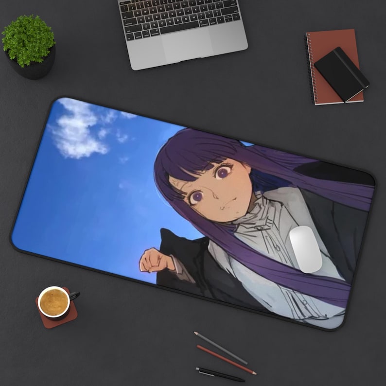 Anime Waifu Desk Mat, Gaming Mouse Pad, Anime Girl Computer Pad ...