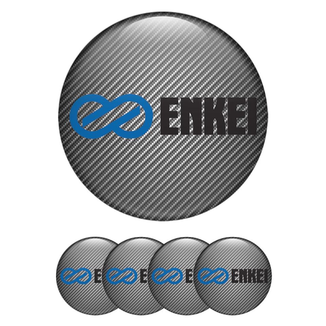 Enkei Wheel Center Cap Decals, Car Rim Stickers (set of 4) - Etsy