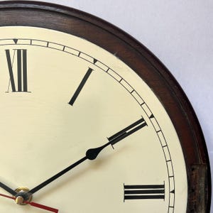 Original Revamped Railway Clock Dial With Modern Movement - Etsy