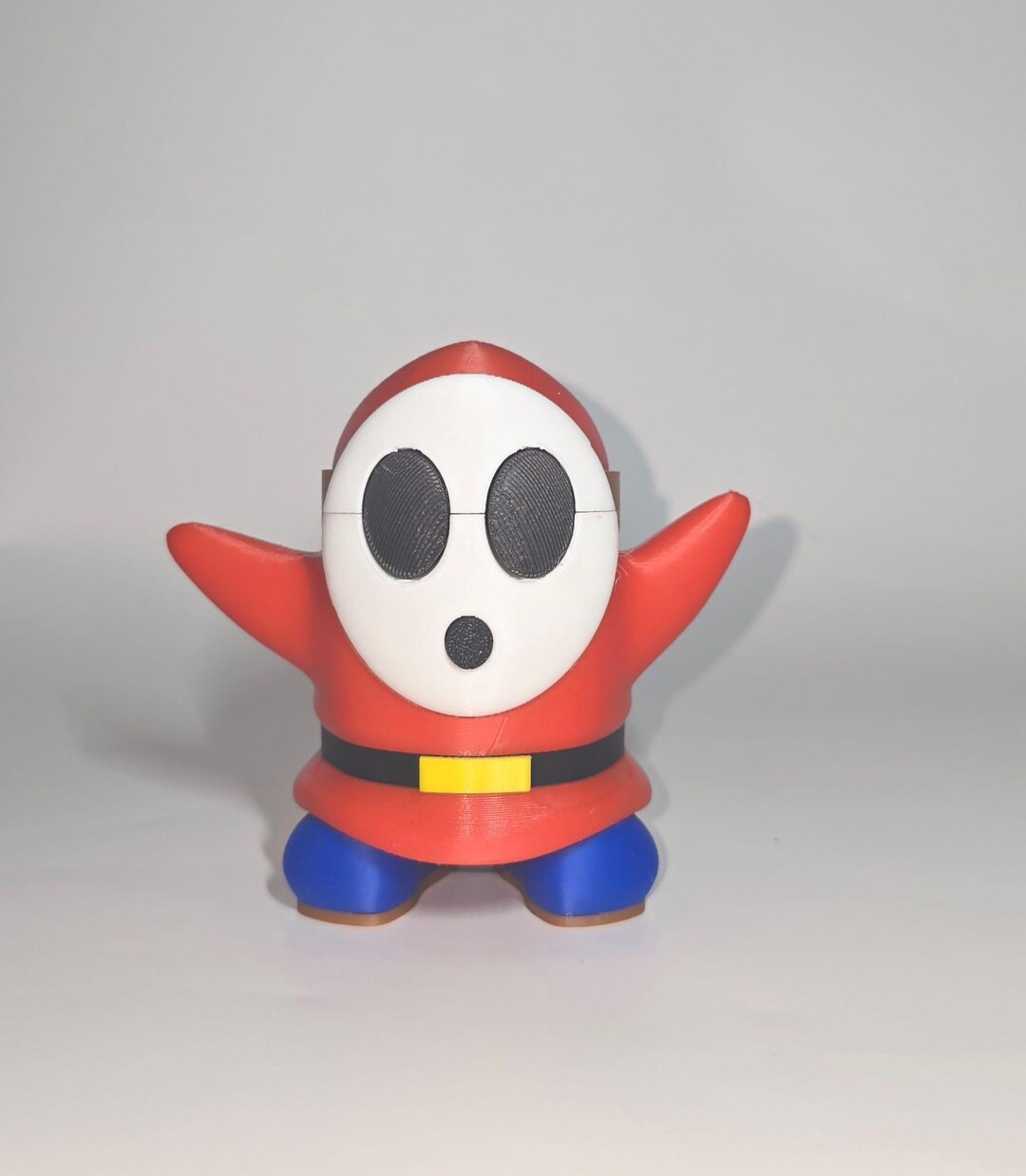 3D Printed Shy Guy Figure: Retro Gaming Collectible - Etsy