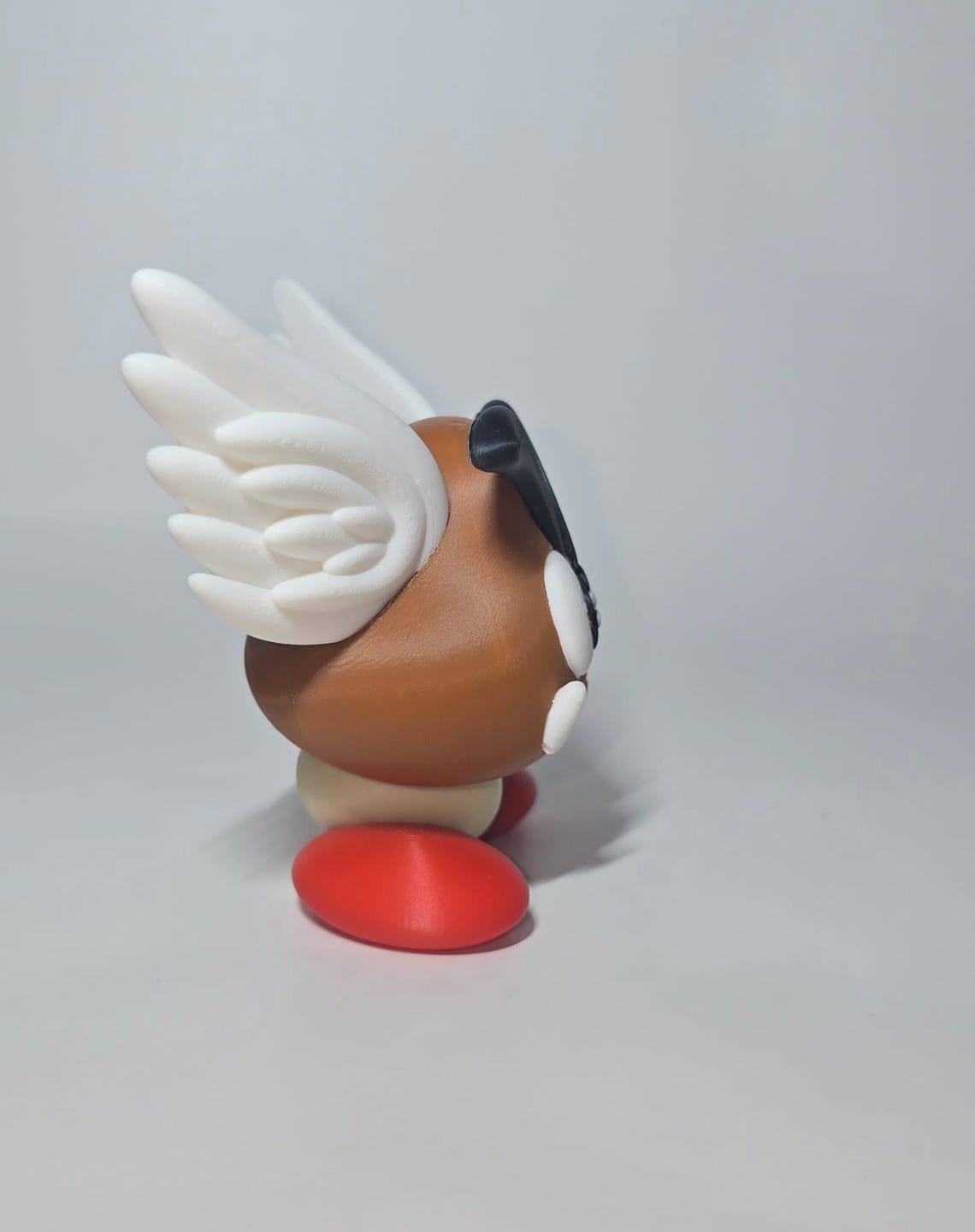 3D Printed Flying Goomba Figure: Super Mario Fan Art - Etsy
