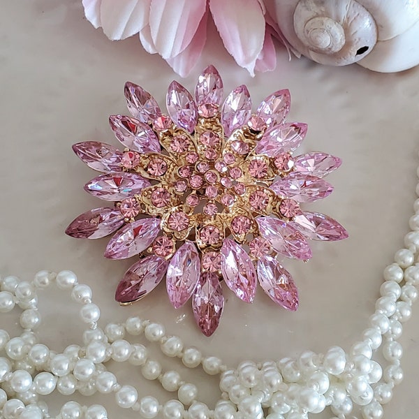 Rhinestone Pins - Etsy