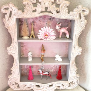 Chippy White Shadow Box Wall Shelves, Wall Shelf, Shabby Shelf - Etsy