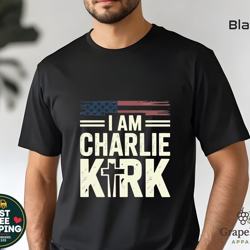 Charlie Kirk Merch - Etsy