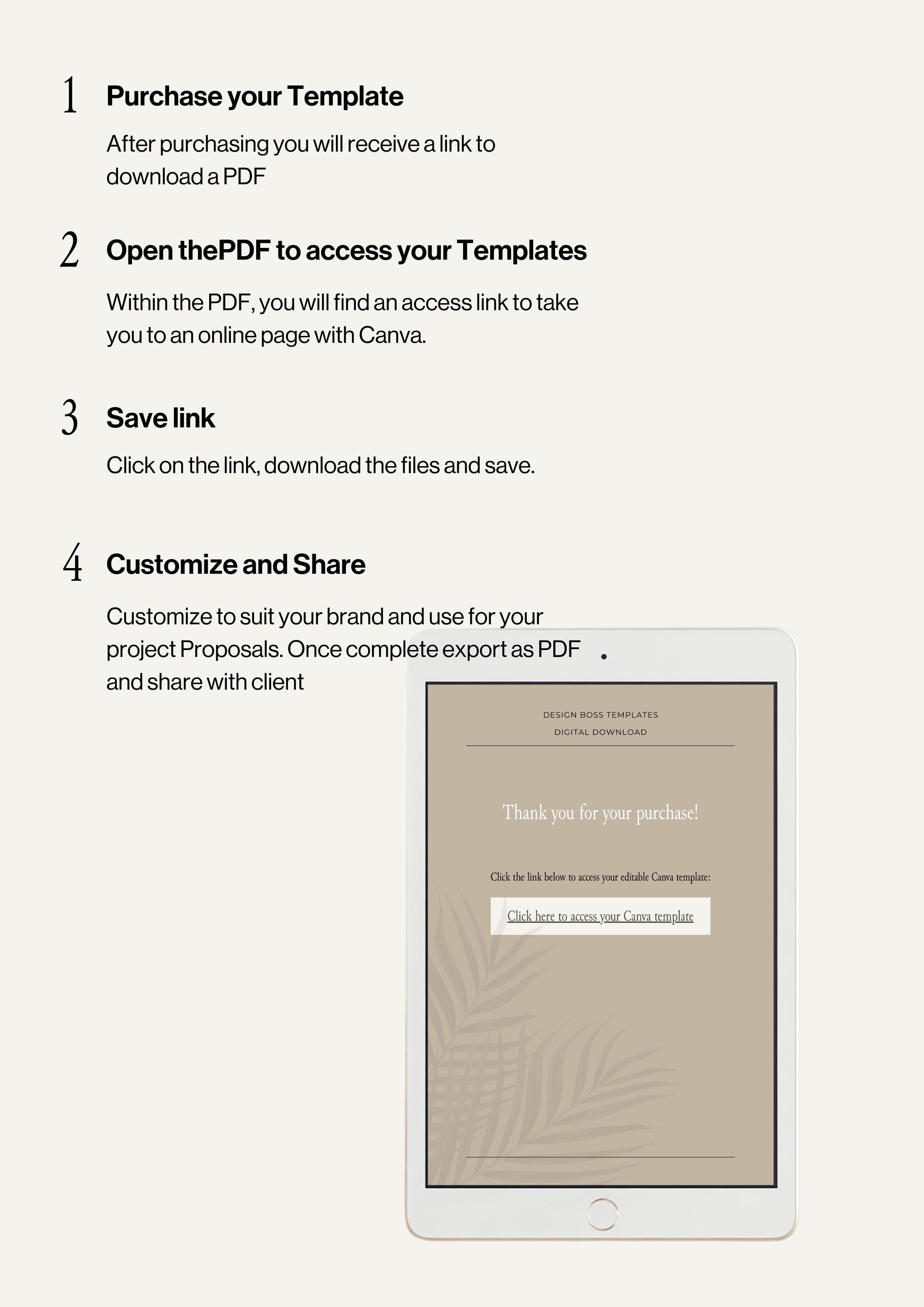 Interior Design Proposal Template | Editable Canva Proposal for ...