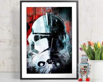 Stormtrooper pop art | Etsy