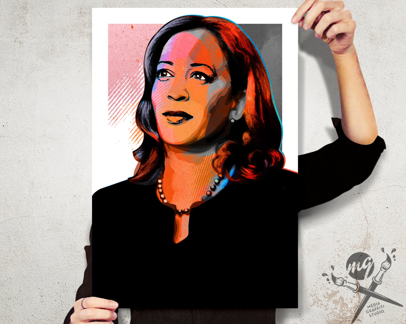 KAMALA HARRIS Art Print Political Art Feminist Gift MVP | Etsy