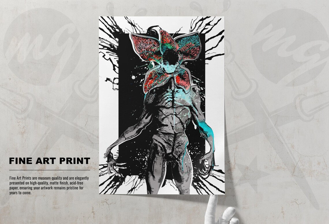 Stranger Things Demogorgon Fan Art Illustration | Available as Art ...