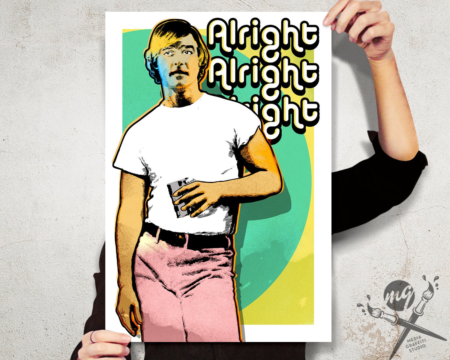 Alright Alright Alright Matthew McConaughey Dazed and - Etsy.de