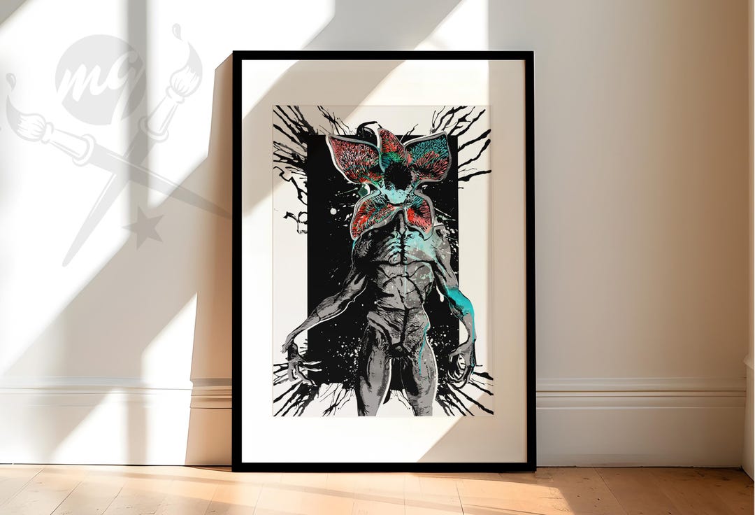 Stranger Things Demogorgon Fan Art Illustration Available as Art Print ...
