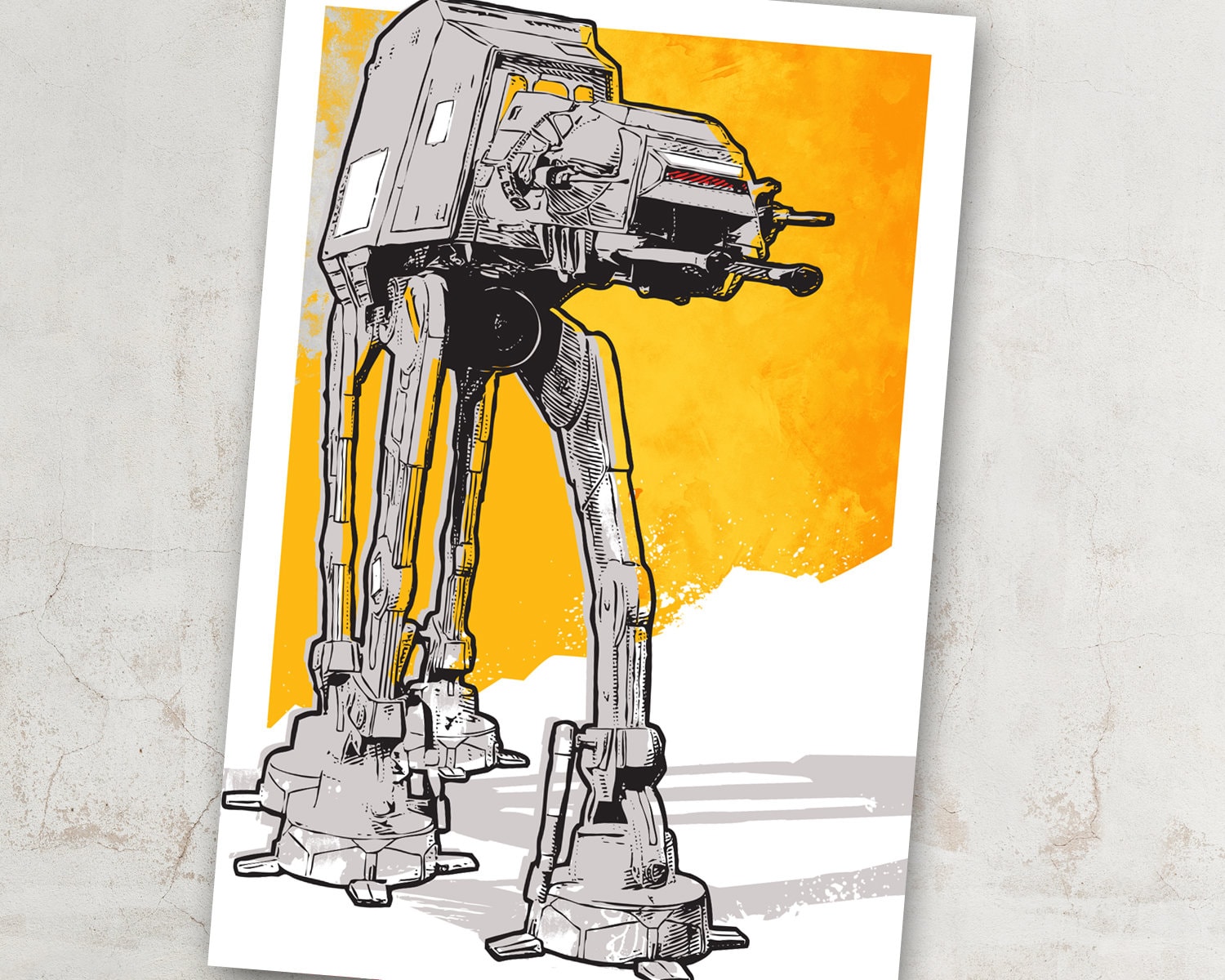 Imperial Walker Art