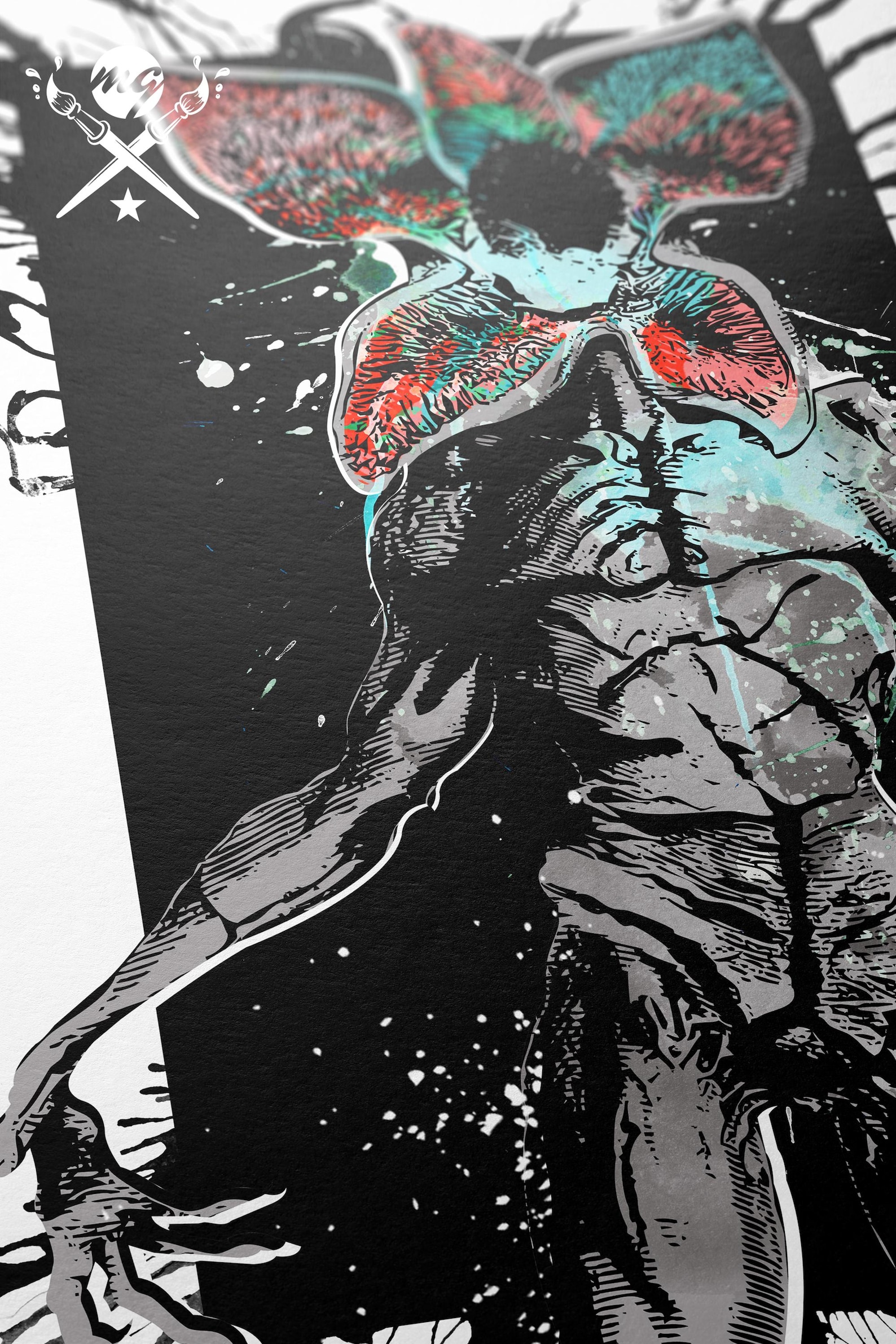Stranger Things Demogorgon Fan Art Illustration | Available as Art ...