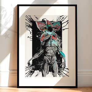 Stranger Things Demogorgon Fan Art Illustration | Available as Art ...