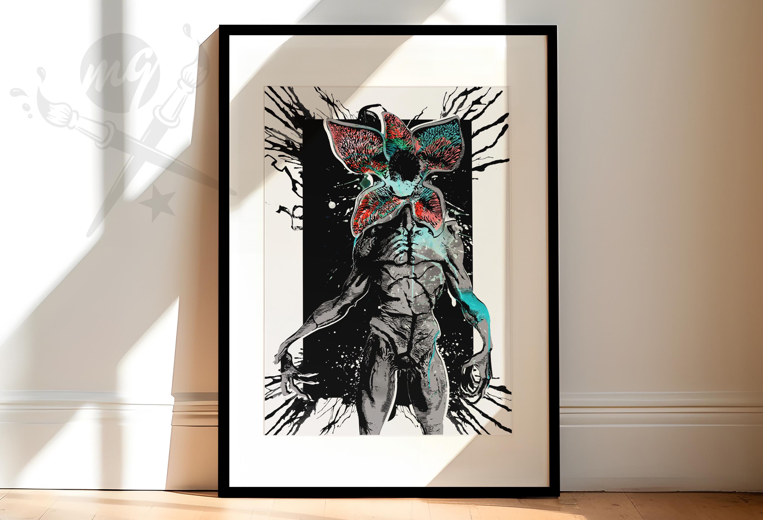 Stranger Things Demogorgon Fan Art Illustration | Available as Art ...