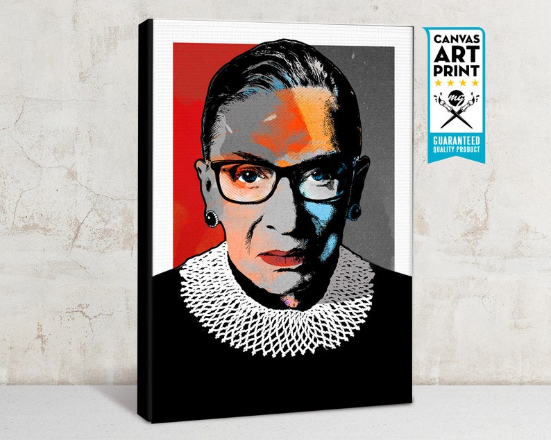 RBG Ruth Bader Ginsburg Art Print Political Art Feminist - Etsy