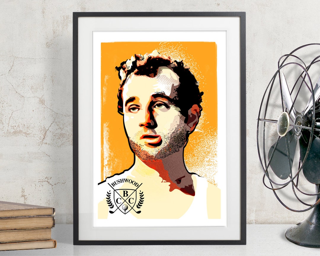 Bill Murray Art Print, Bill Murray Print, Fan Art Illustration, Pop Art ...