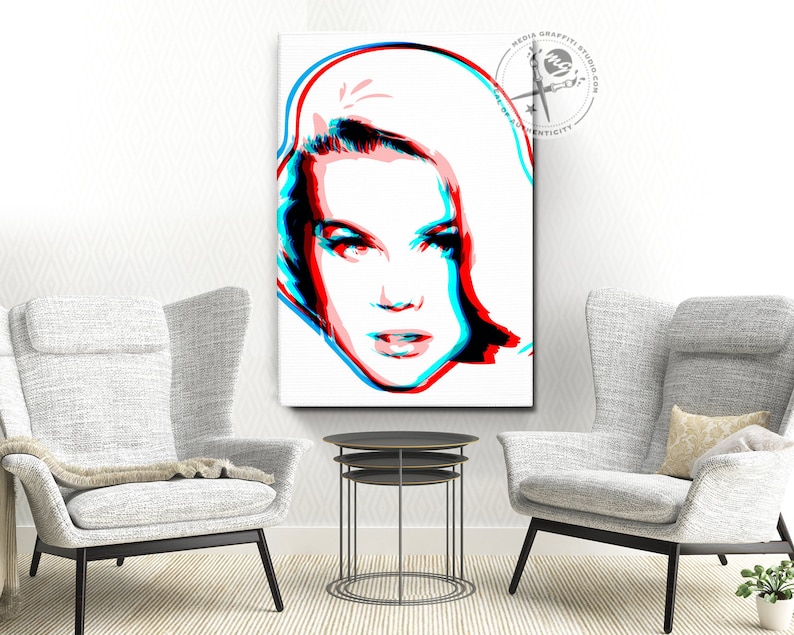 Ann-margret Pop Art Celebrity Portrait - Etsy