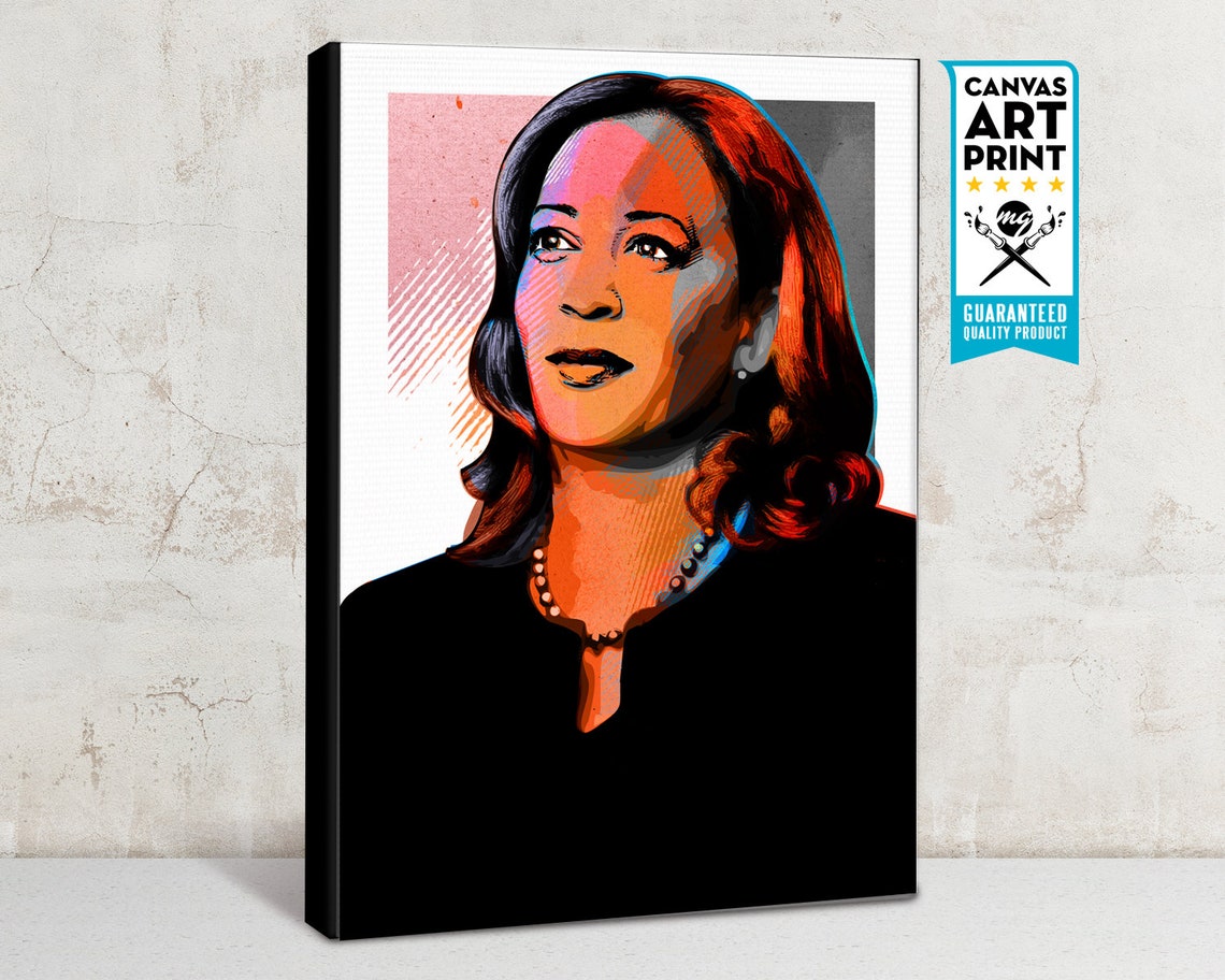 KAMALA HARRIS Art Print Political Art Feminist Gift MVP | Etsy