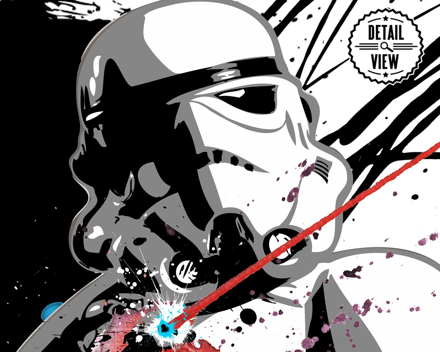 Star Wars Stormtrooper Pop Art