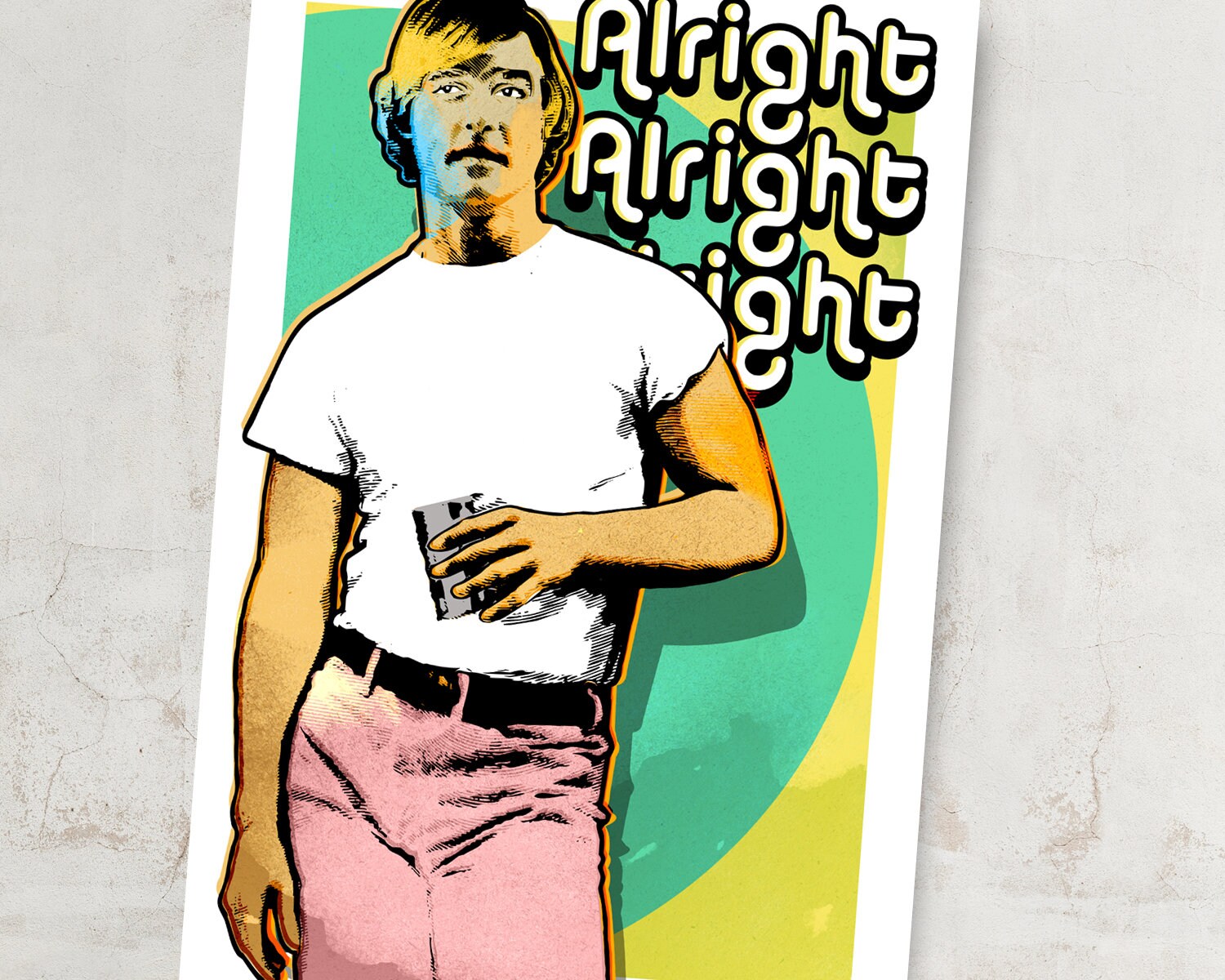 Matthew Mcconaughey Alright Alright Alright True Detective