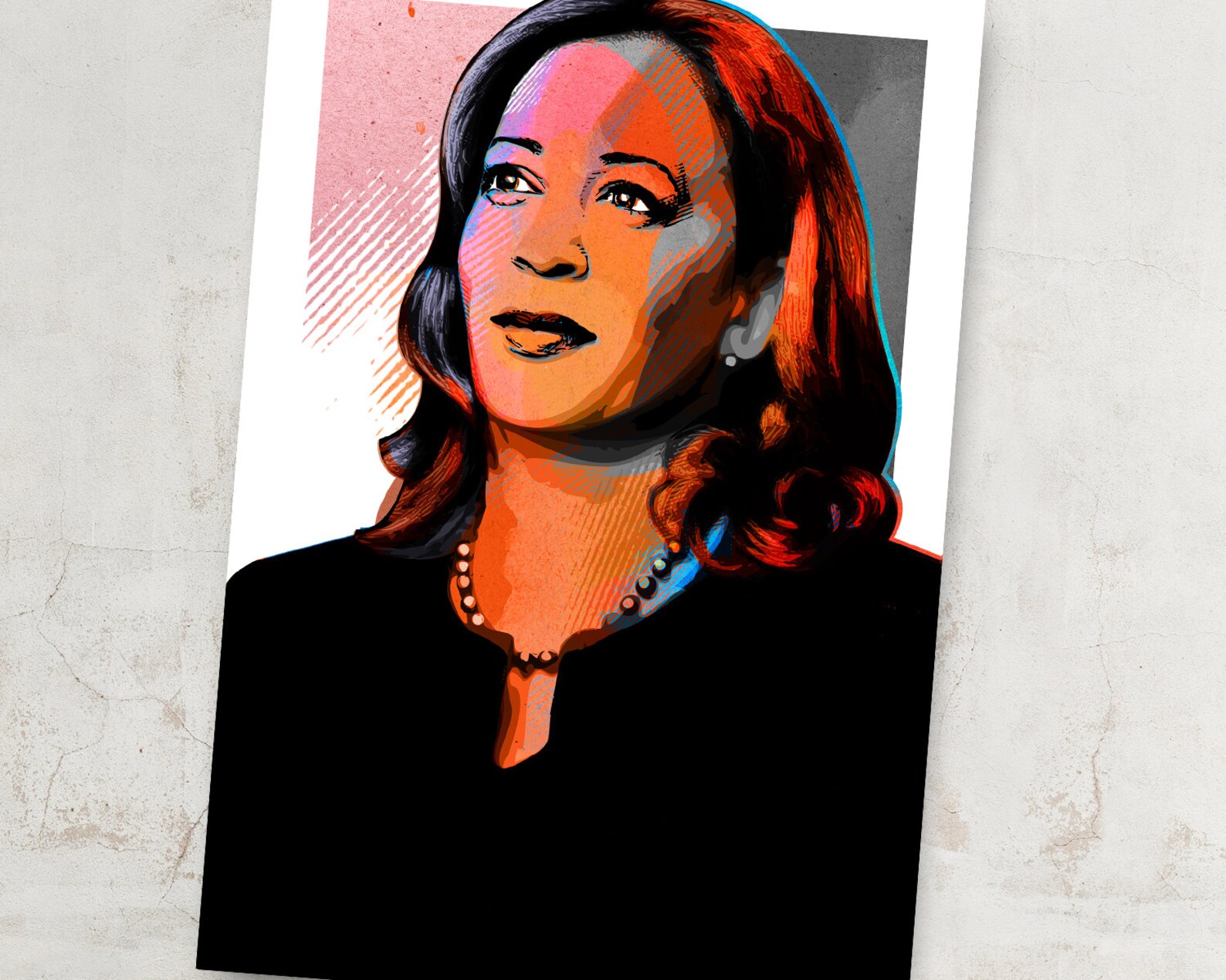 KAMALA HARRIS Art Print Political Art Feminist Gift MVP | Etsy