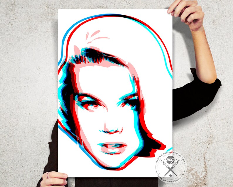 Ann-margret Pop Art Celebrity Portrait - Etsy