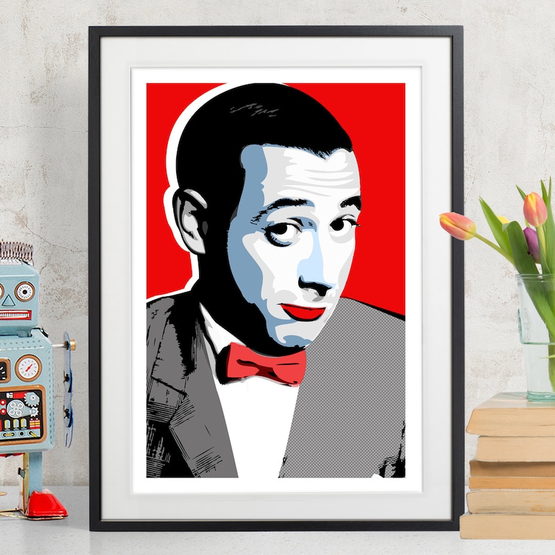 Pee Wee Herman - Etsy