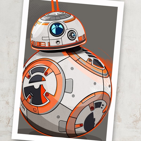 Bb8 Poster - Etsy