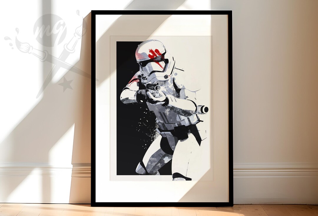 Finn FN-2187 as First Order Stormtrooper in the Force Awakens | Star ...