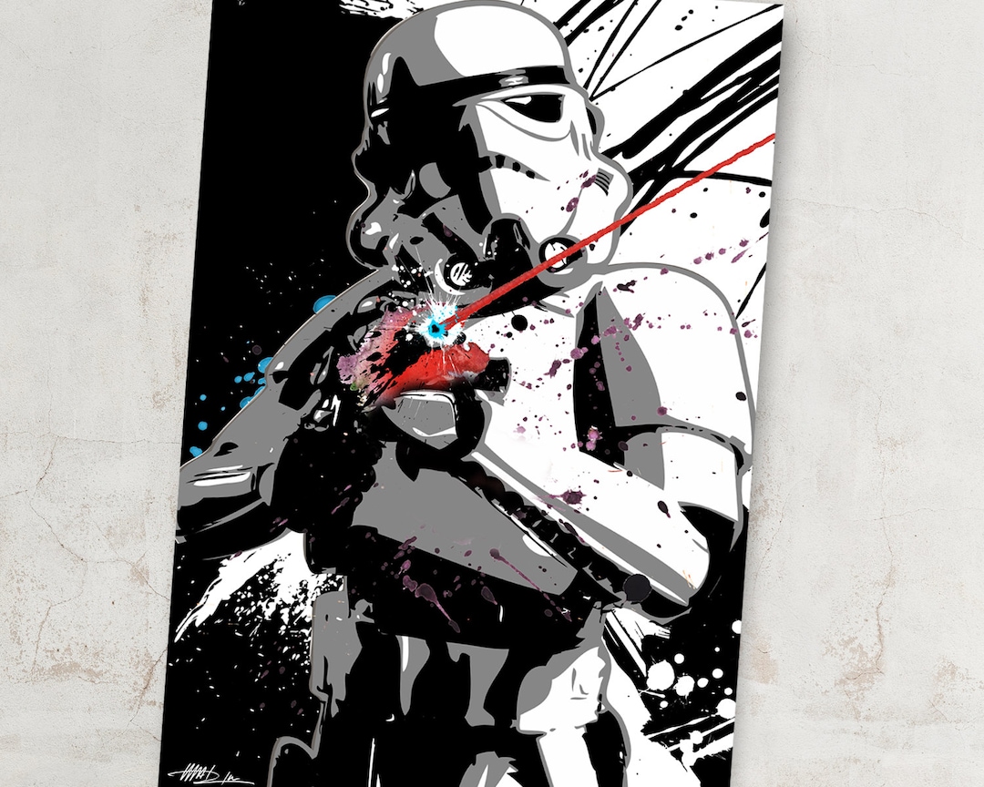 Star Wars Art Stormtrooper Art Star Wars Poster Star Wars - Etsy