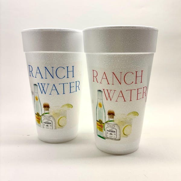 Ranch Water Cups - Etsy