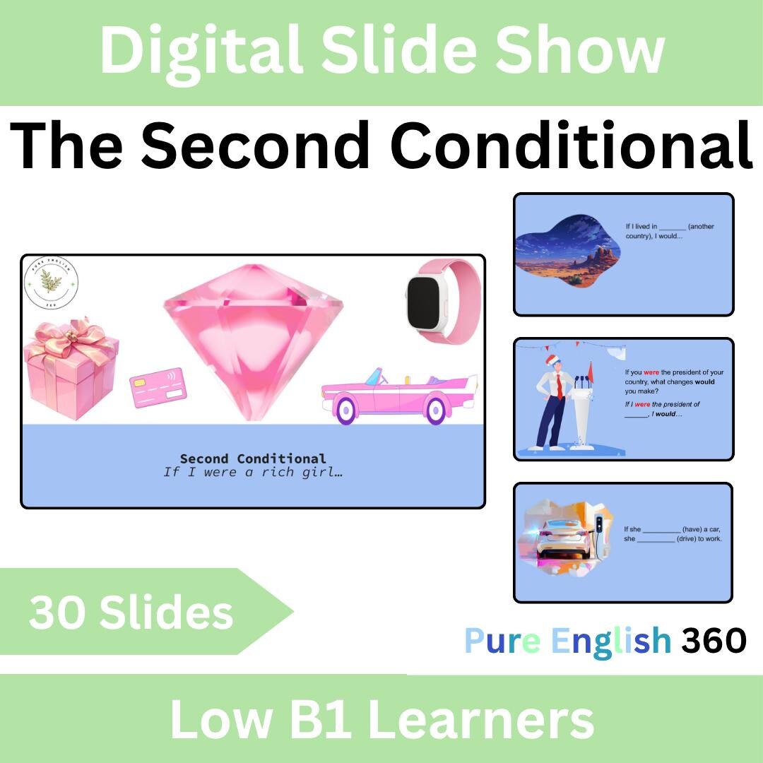 TEFL/ESL | Second Conditional | Slide Show | Low B1 | Grammar ...