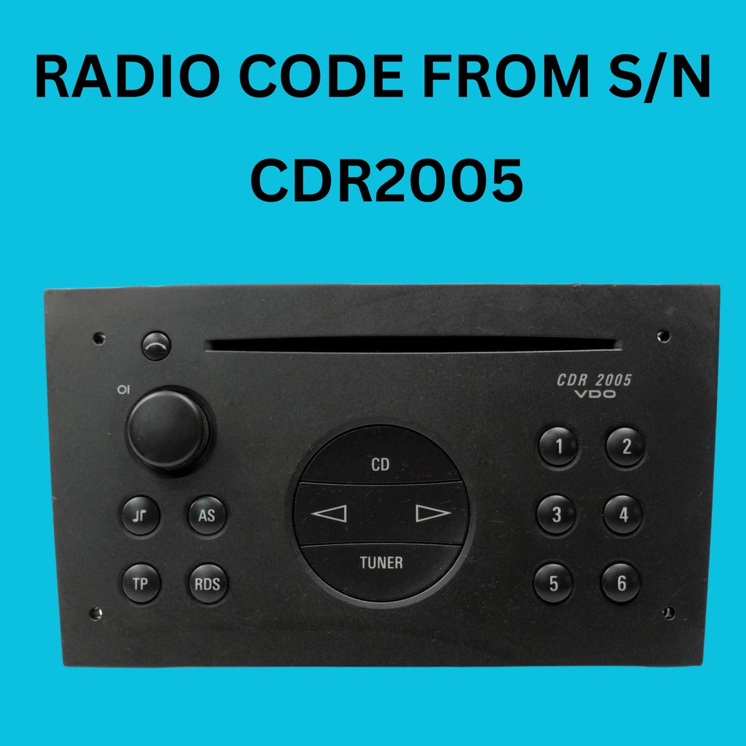 Opel Radio Code