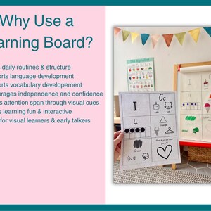 Circle Time Learning Board Printable Blueprint | Toddler & Preschool ...