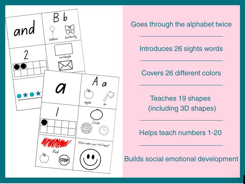 Circle Time Learning Board Printable Blueprint | Toddler & Preschool ...