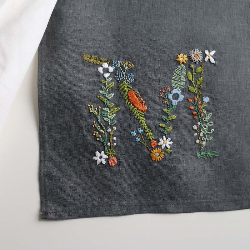 Letter Embroidery Pattern - Etsy