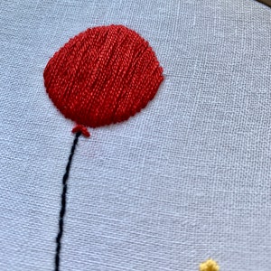 Elephant Balloon Embroidery Pattern | Digital Tutorial - Etsy