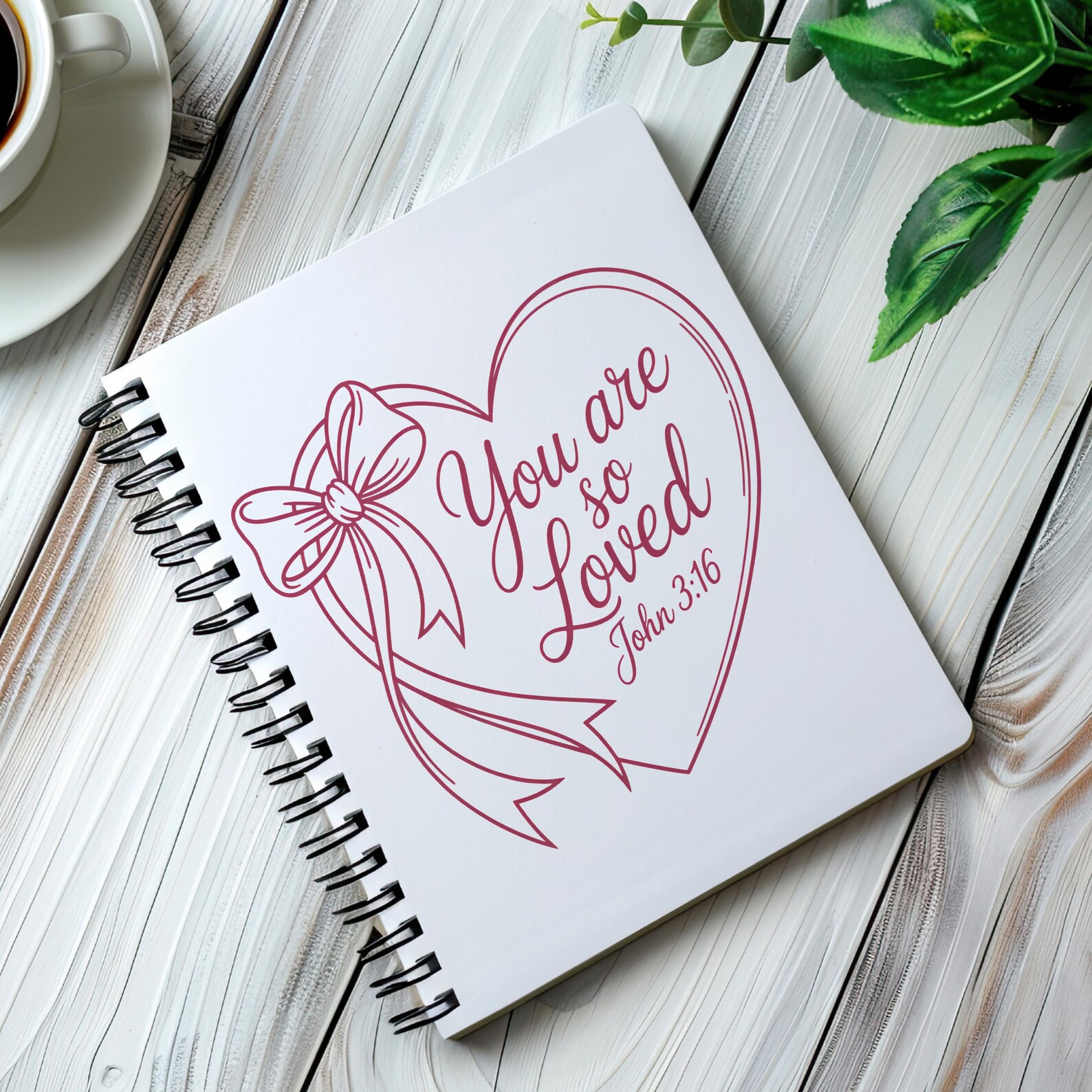 Eres tan amado PNG, diseño de San Valentín de Juan 3:16, corazón ...